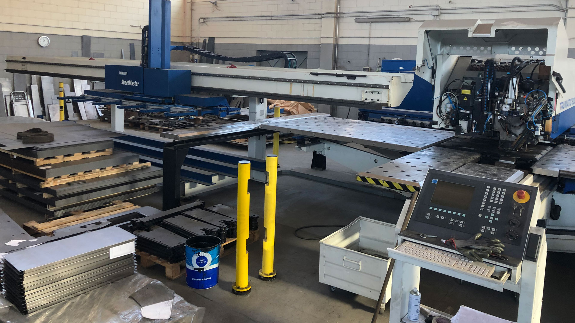 Punching Machinery Combined with Laser - CAME Srl